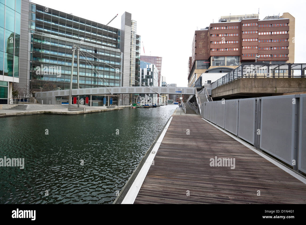 Paddington Basin, Paddington, London, England, UK Stock Photo - Alamy