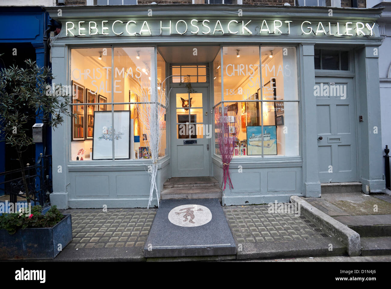 Rebecca Hossack Art Gallery, London, England, UK Stock Photo - Alamy