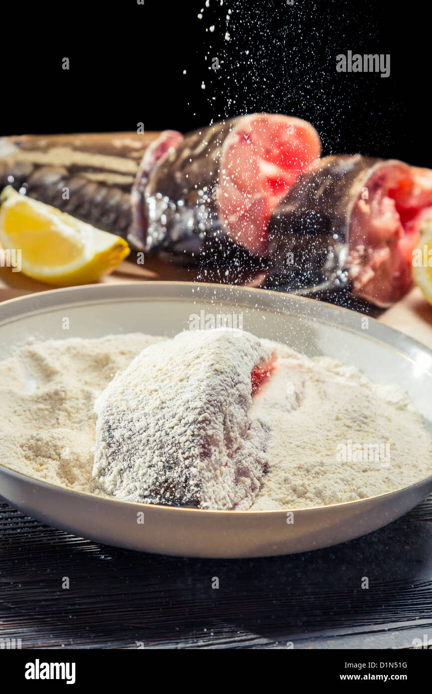 Fillet fresh raw fish carp hi-res stock photography and images - Alamy