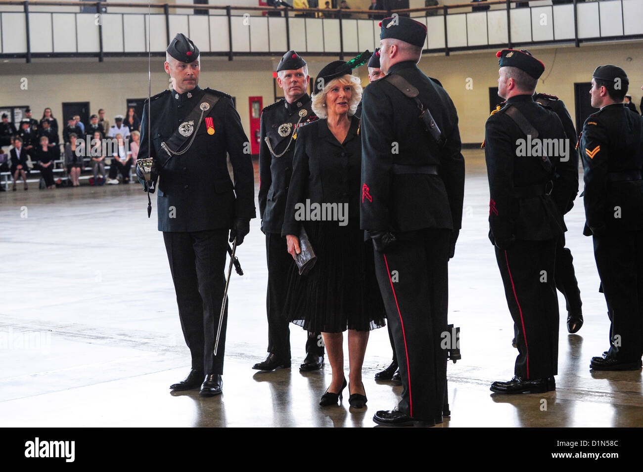 Queens own rifles hi-res stock photography and images - Alamy