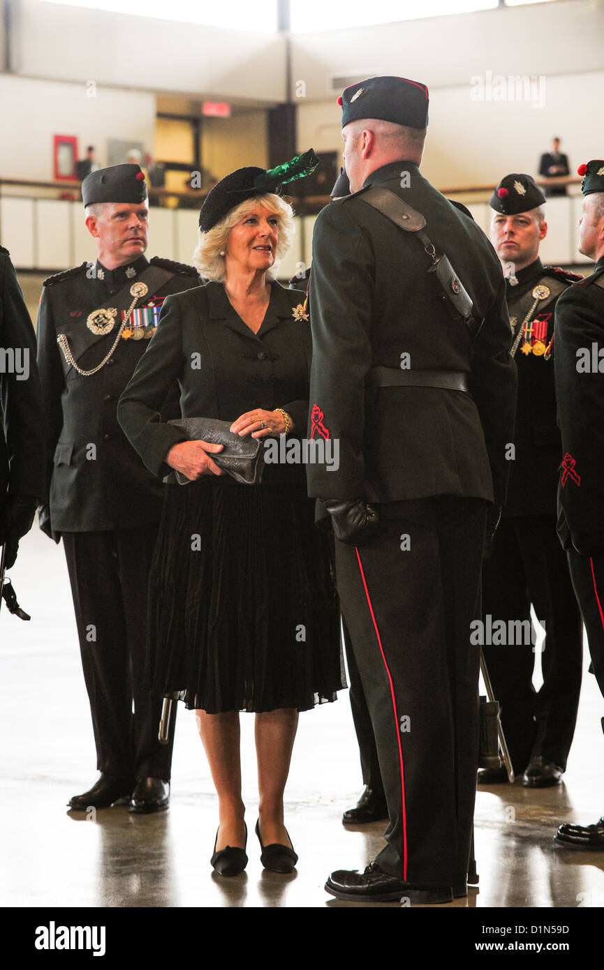 Queens own rifles hi-res stock photography and images - Alamy