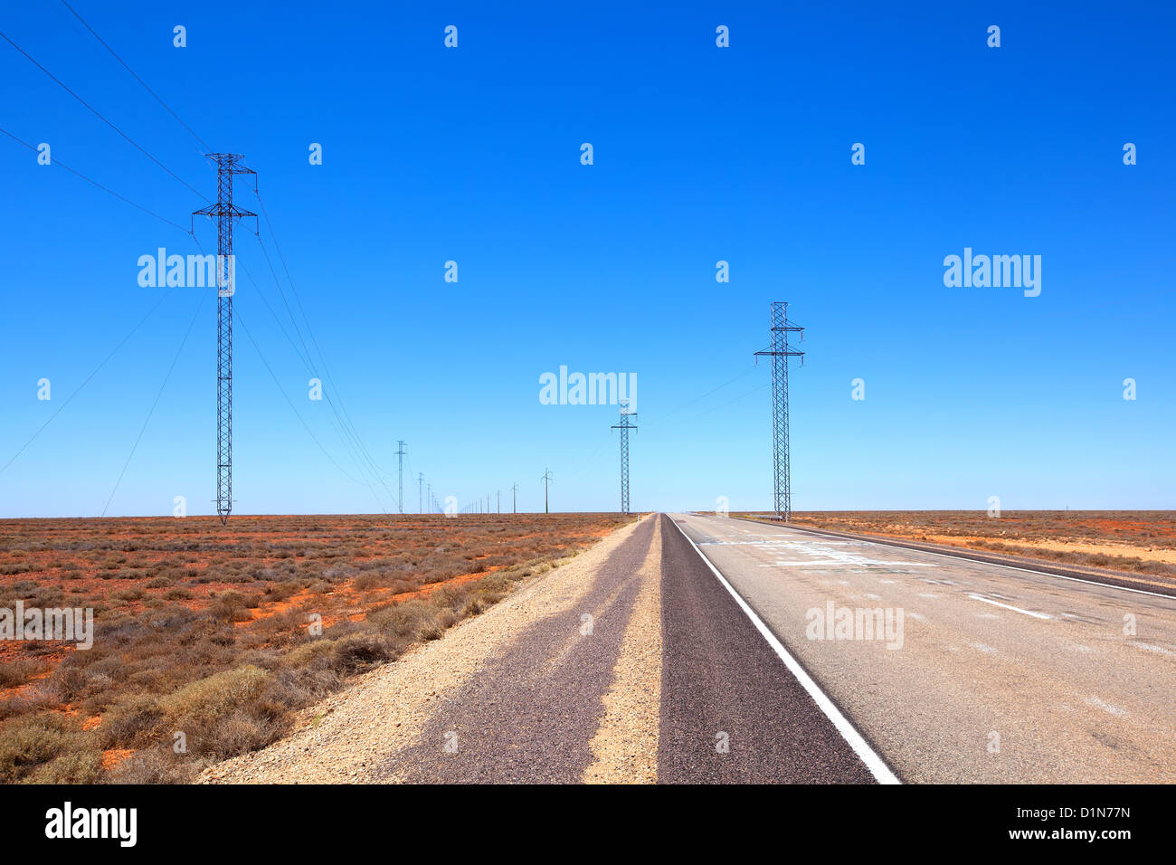 Road to Woomera Stock Photo - Alamy