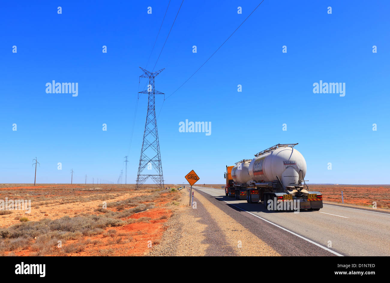 Road to Woomera Stock Photo - Alamy
