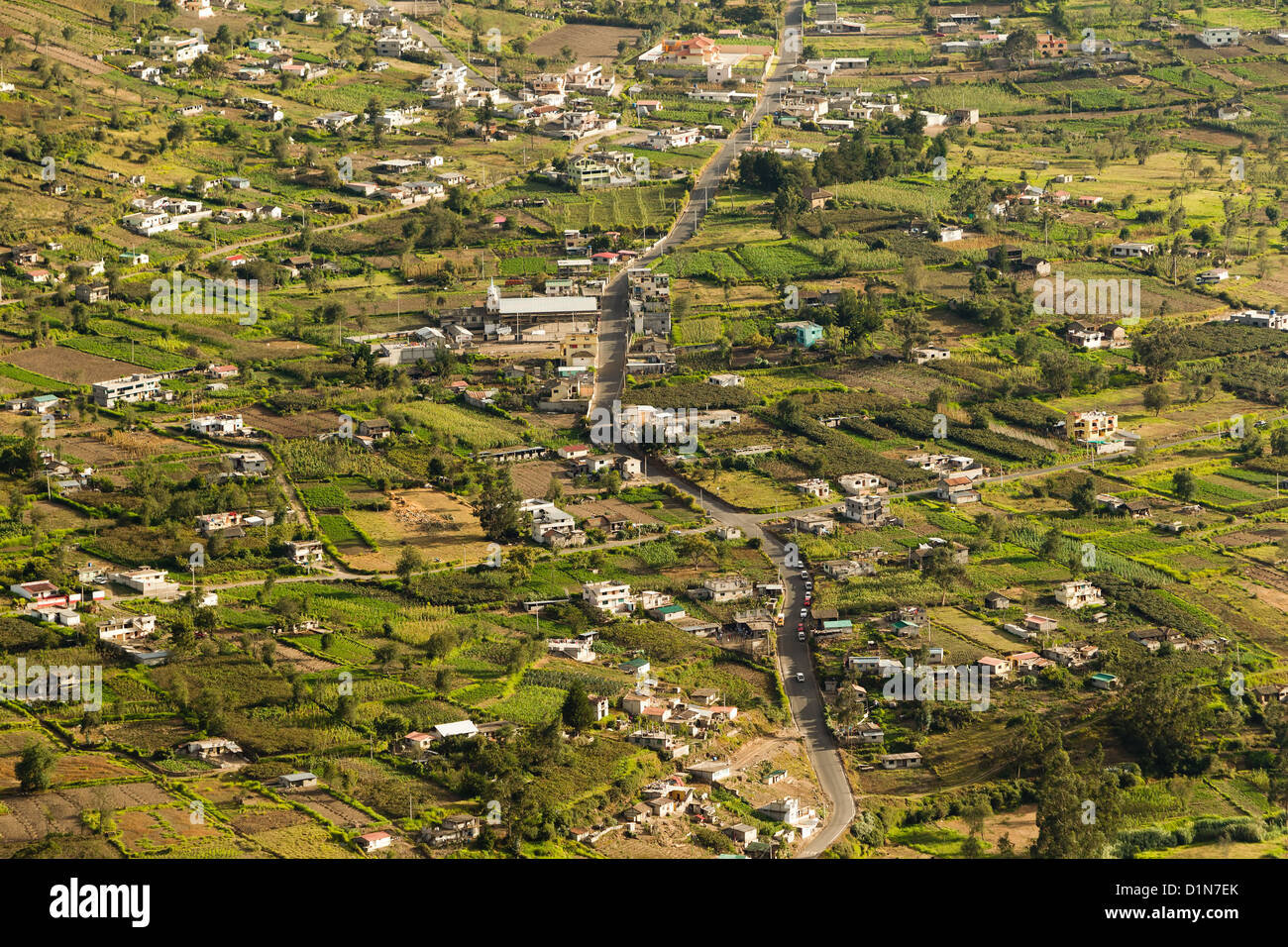 Country Side Of Patate Region In Ecuador Stock Photo - Alamy