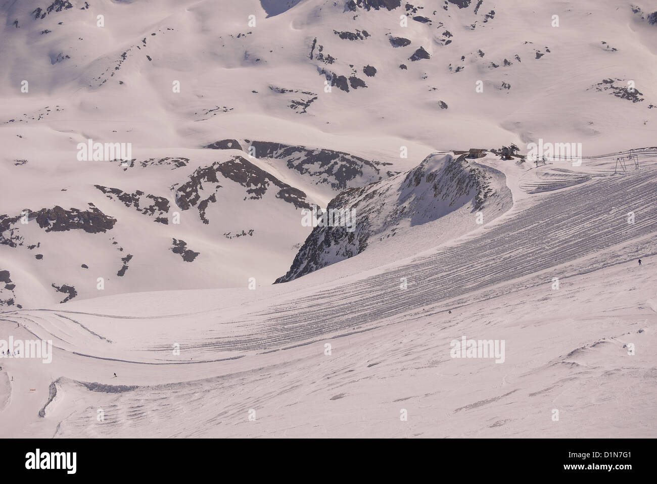 Tignes, Val claret Stock Photo - Alamy