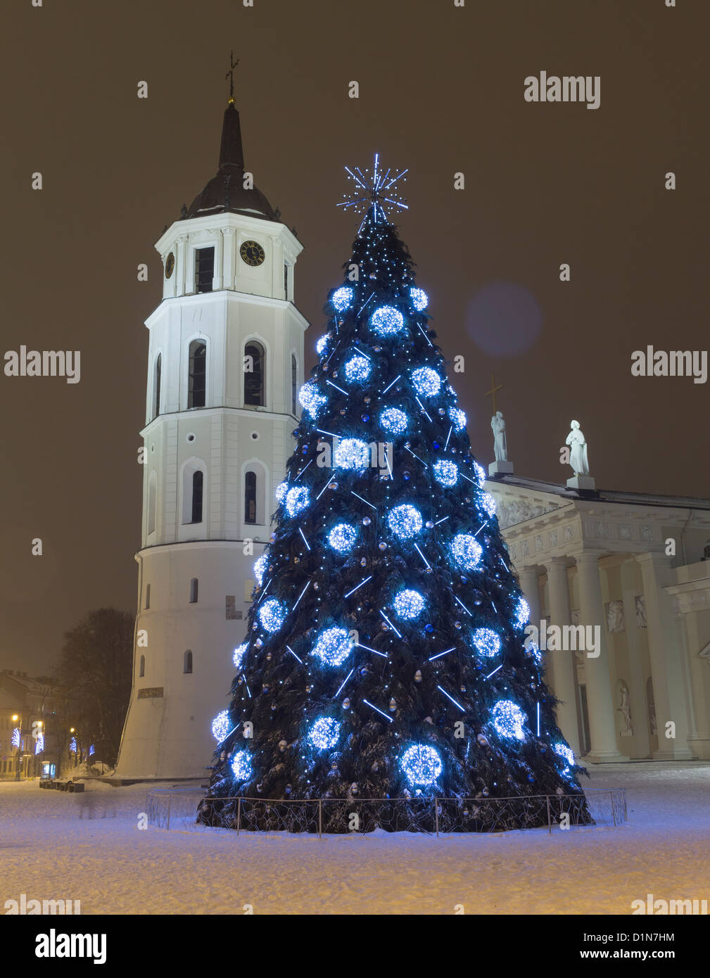 City Christmas Tree, Vilnius Lithuania 2012-2013 Stock Photo - Alamy