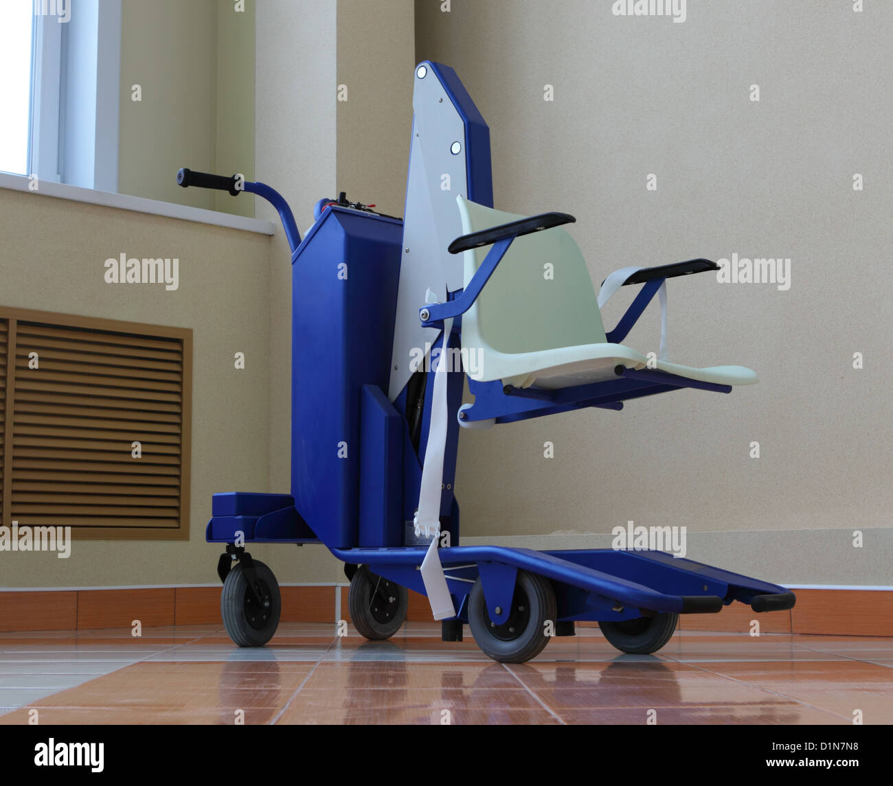 Wheelchair to move in the pool Stock Photo - Alamy