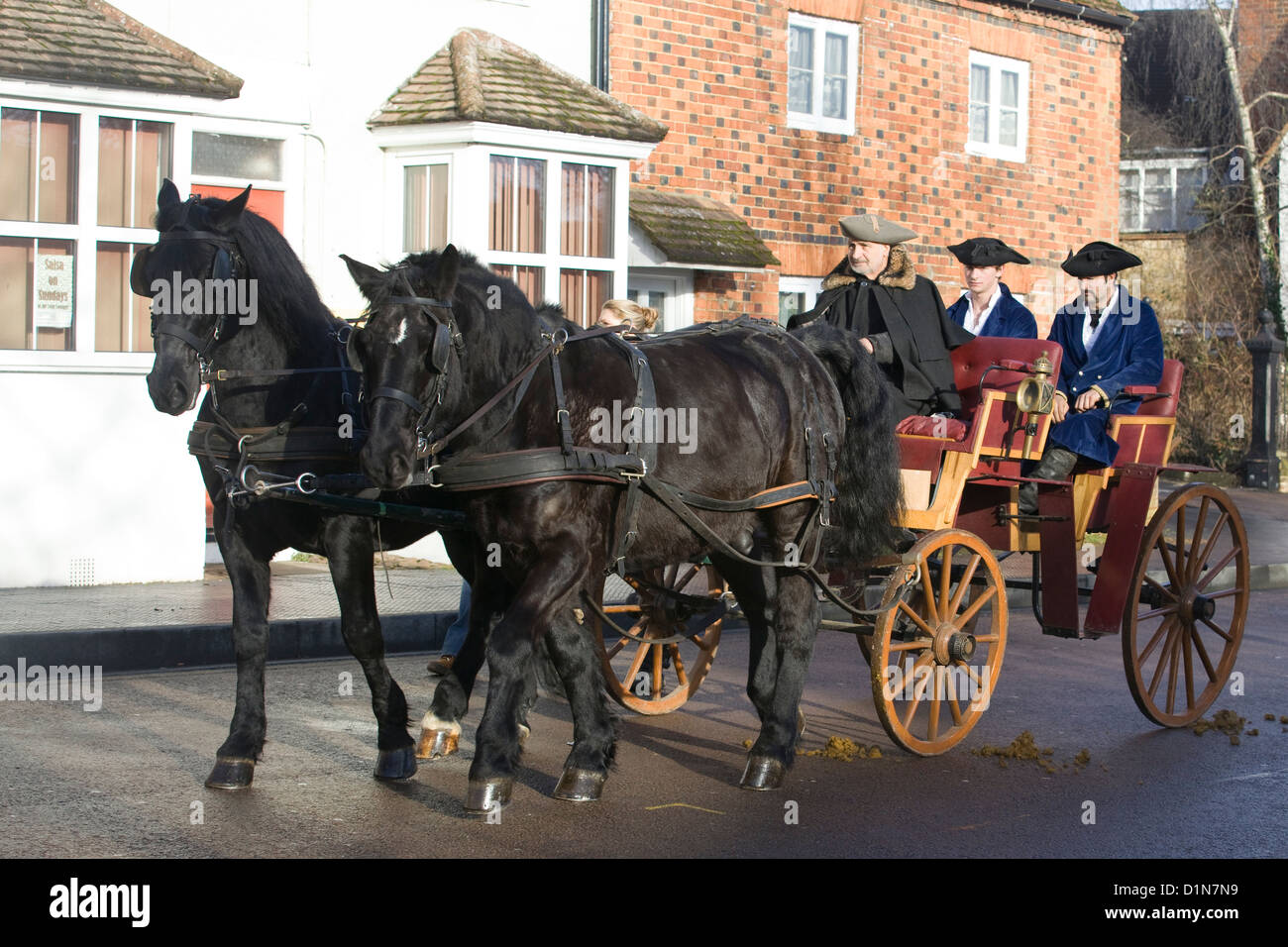 Horse Pulling Wagon High Resolution Stock Photography and Images - Alamy