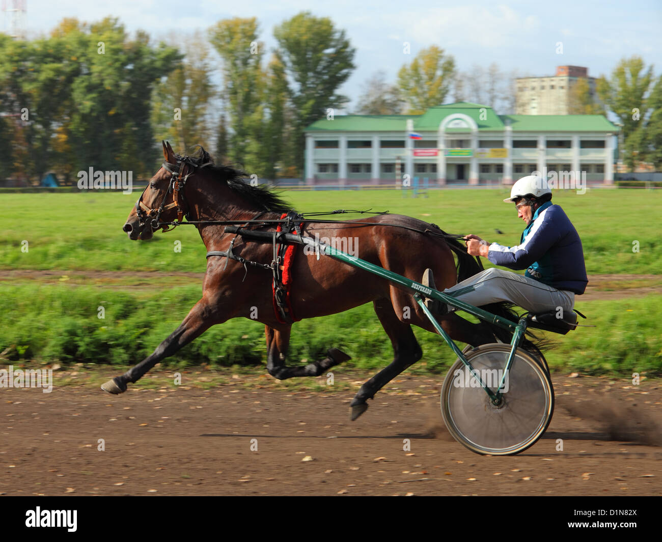 Horse race in action close up hi-res stock photography and images - Alamy