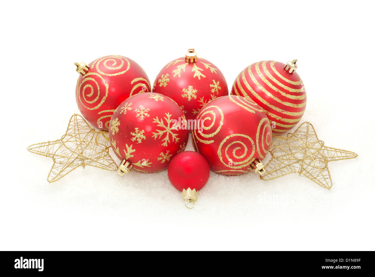 Snowflakes decoration christmas new Cut Out Stock Images & Pictures - Alamy