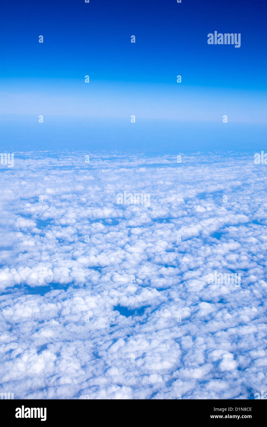 Aerial sky and clouds background Stock Photo - Alamy
