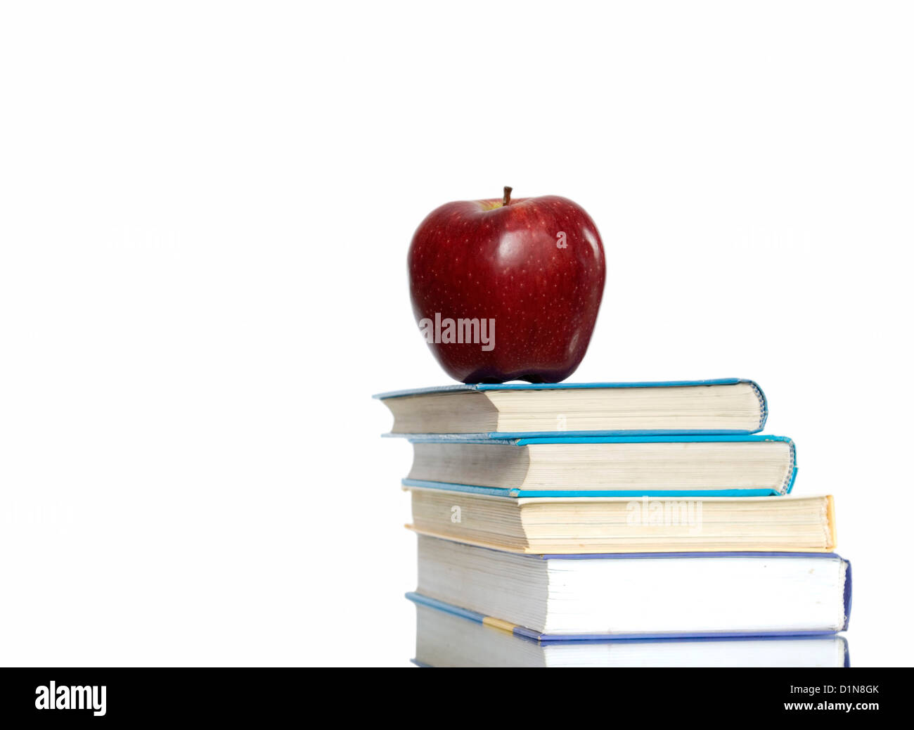 Stack of school books hi-res stock photography and images - Alamy