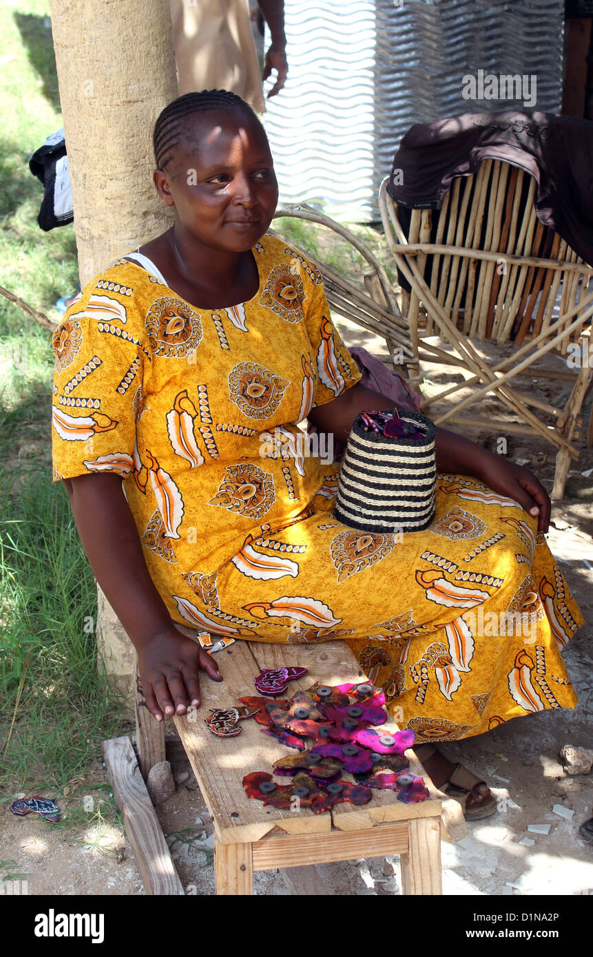 Market stall owner, Kenya, East Africa Stock Photo - Alamy