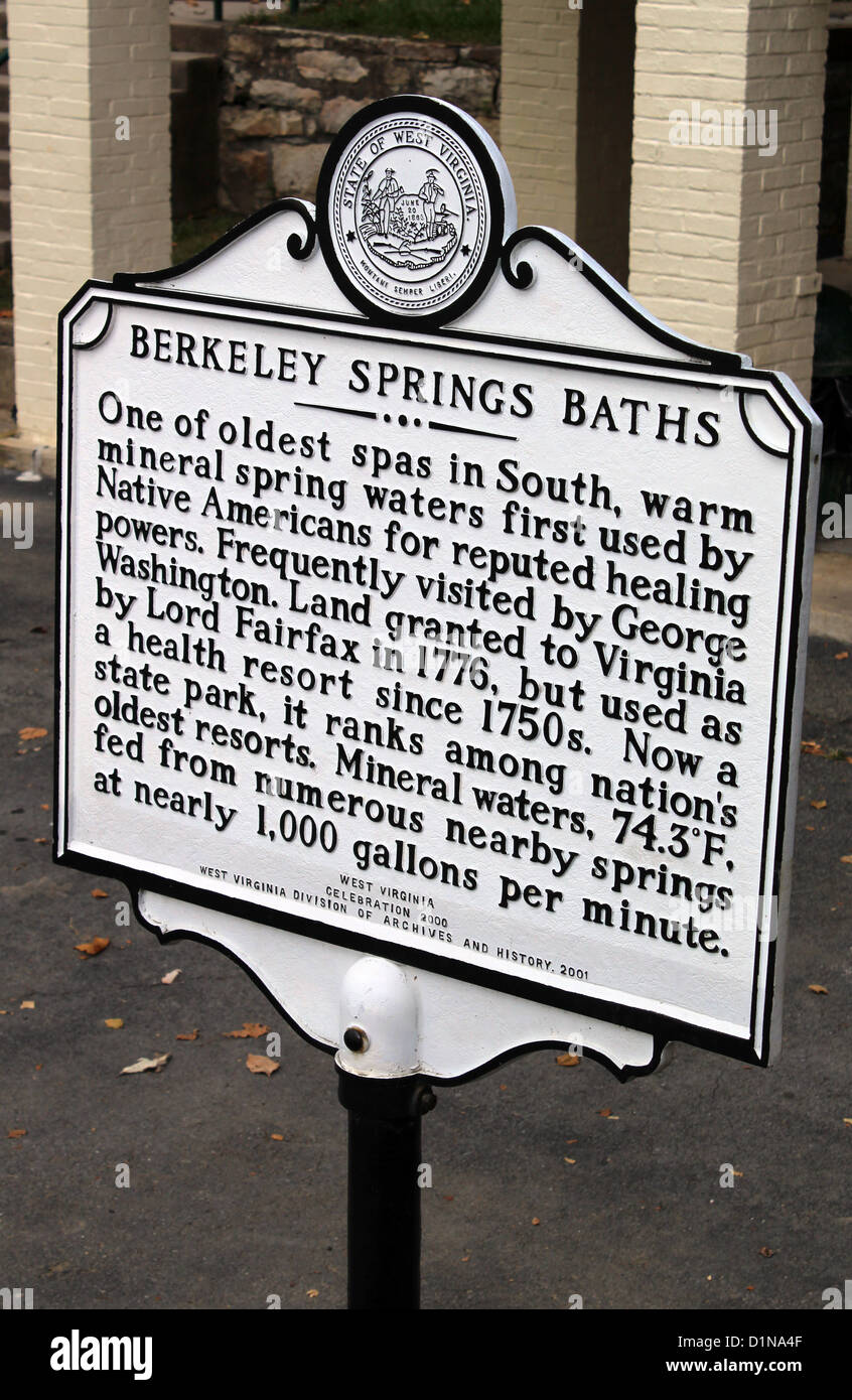 Berkeley springs west virginia hi-res stock photography and images - Alamy