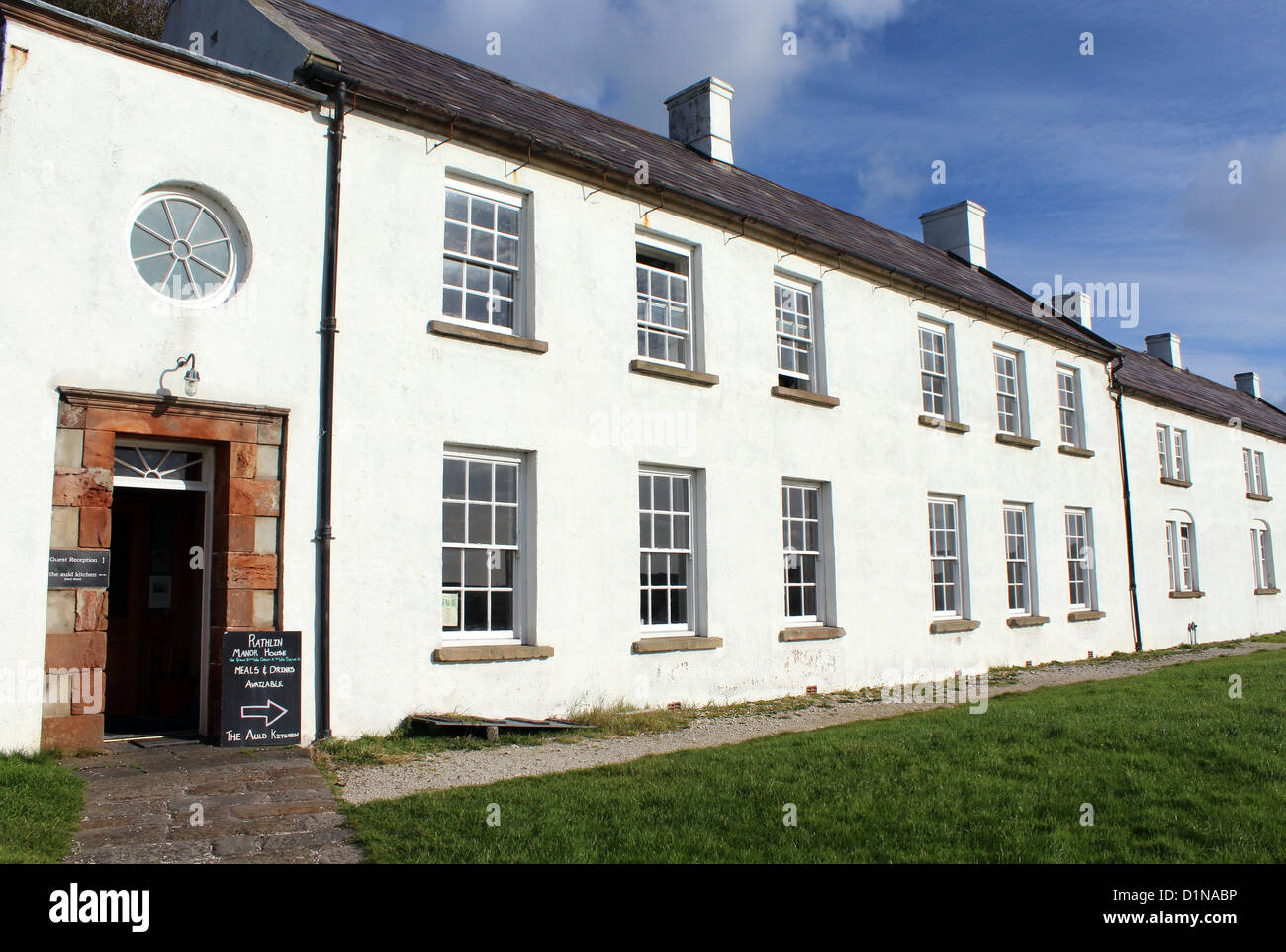 Manor House Hotel, Rathlin Island, County Antrim, Northern Ireland ...