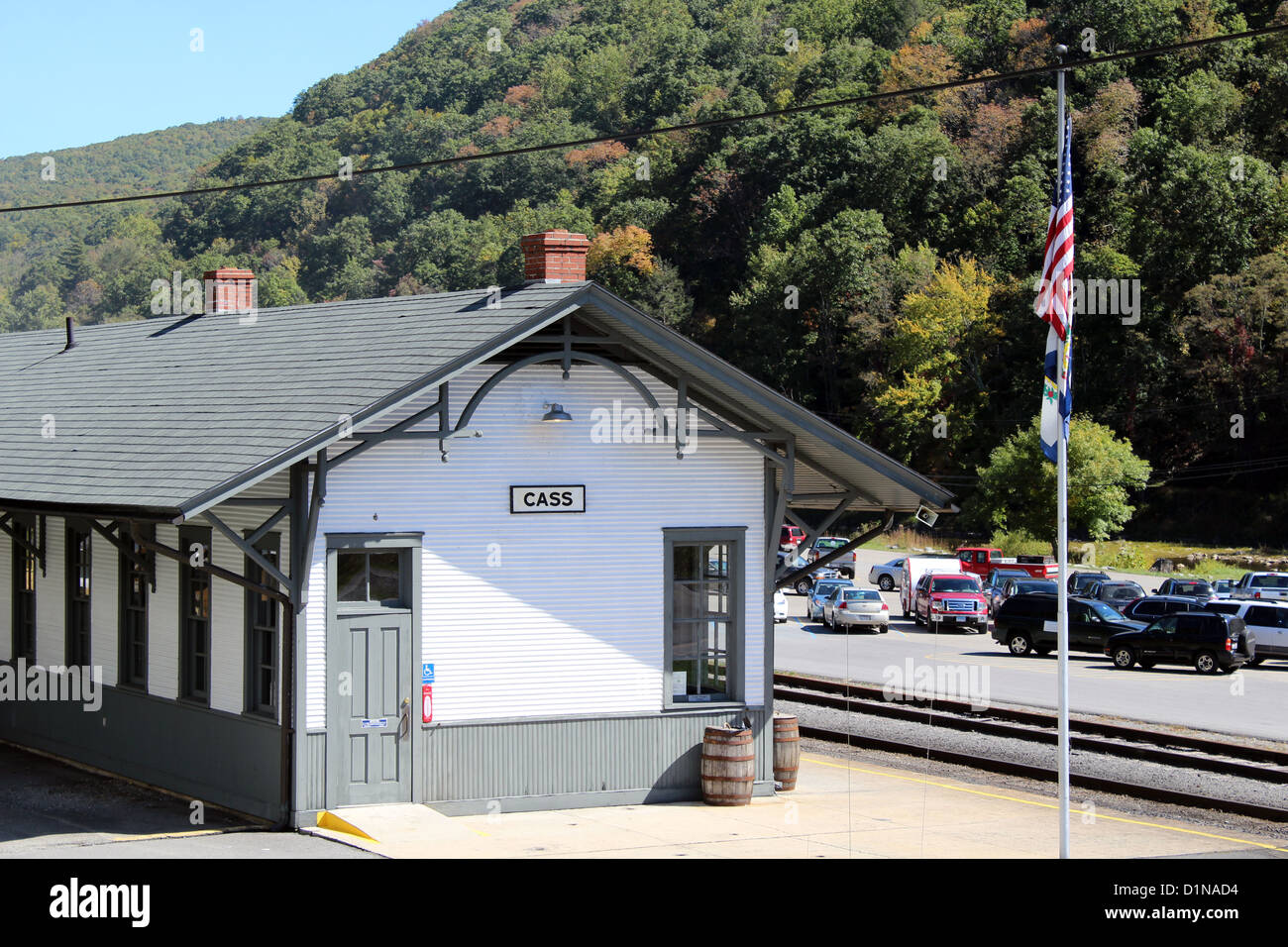 Cass Scenic Railroad State Park, West Virginia, USA Stock Photo - Alamy