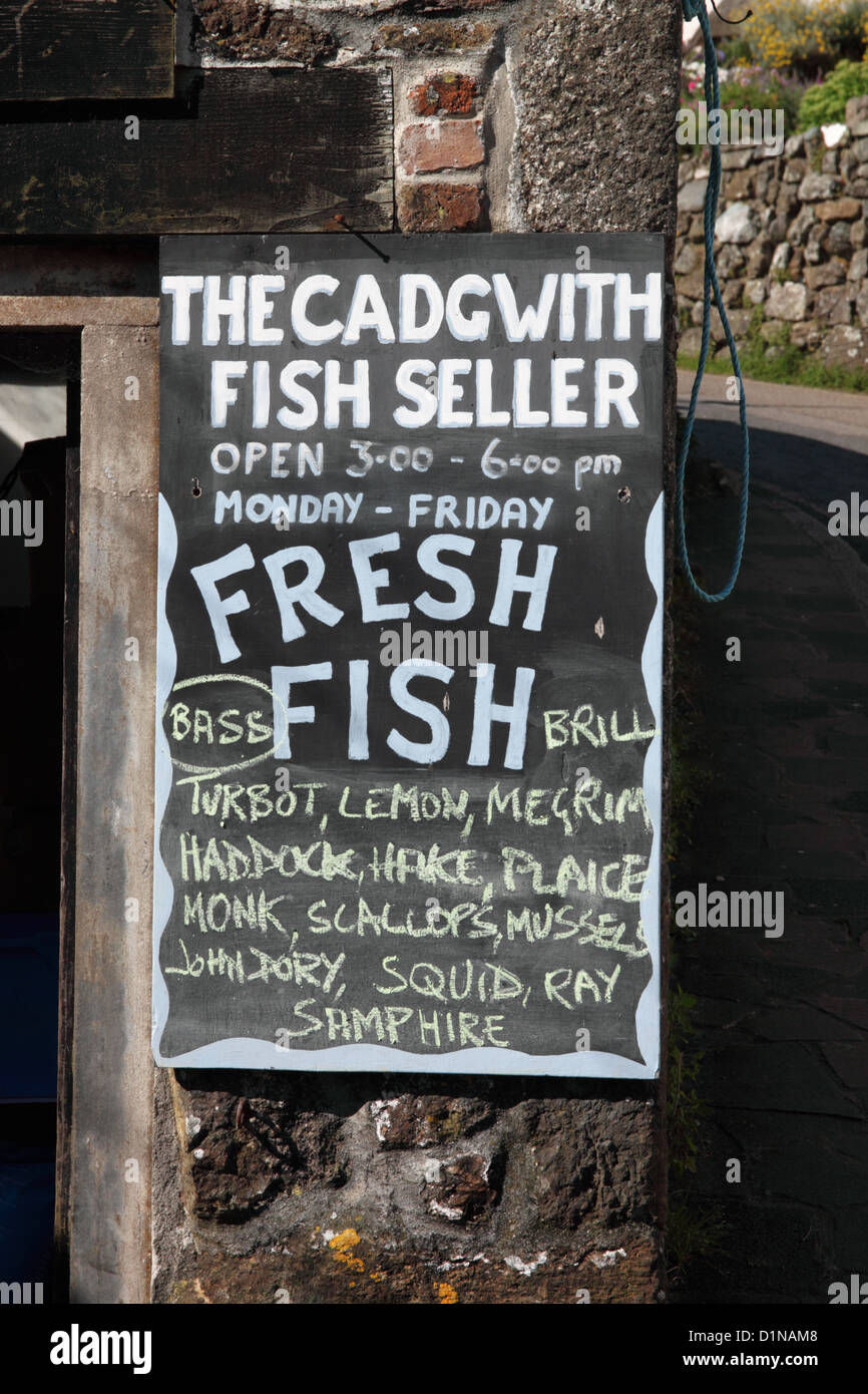 Fresh fish sign hi-res stock photography and images - Alamy