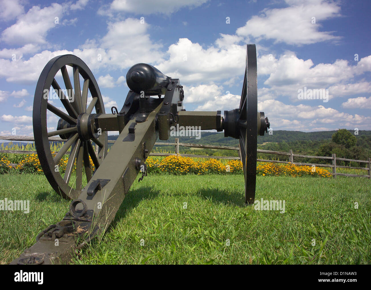 The Antietam National Battlefield in Maryland preserves the site of the ...