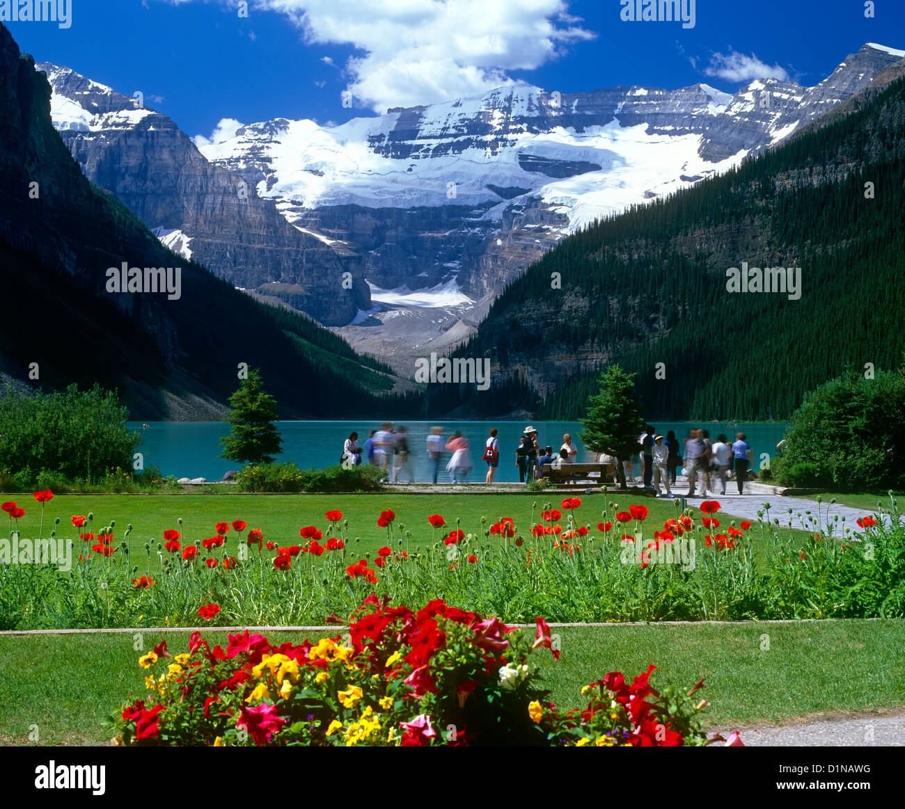 Lake Louise, Banff National Park, Alberta, Canada Stock Photo - Alamy
