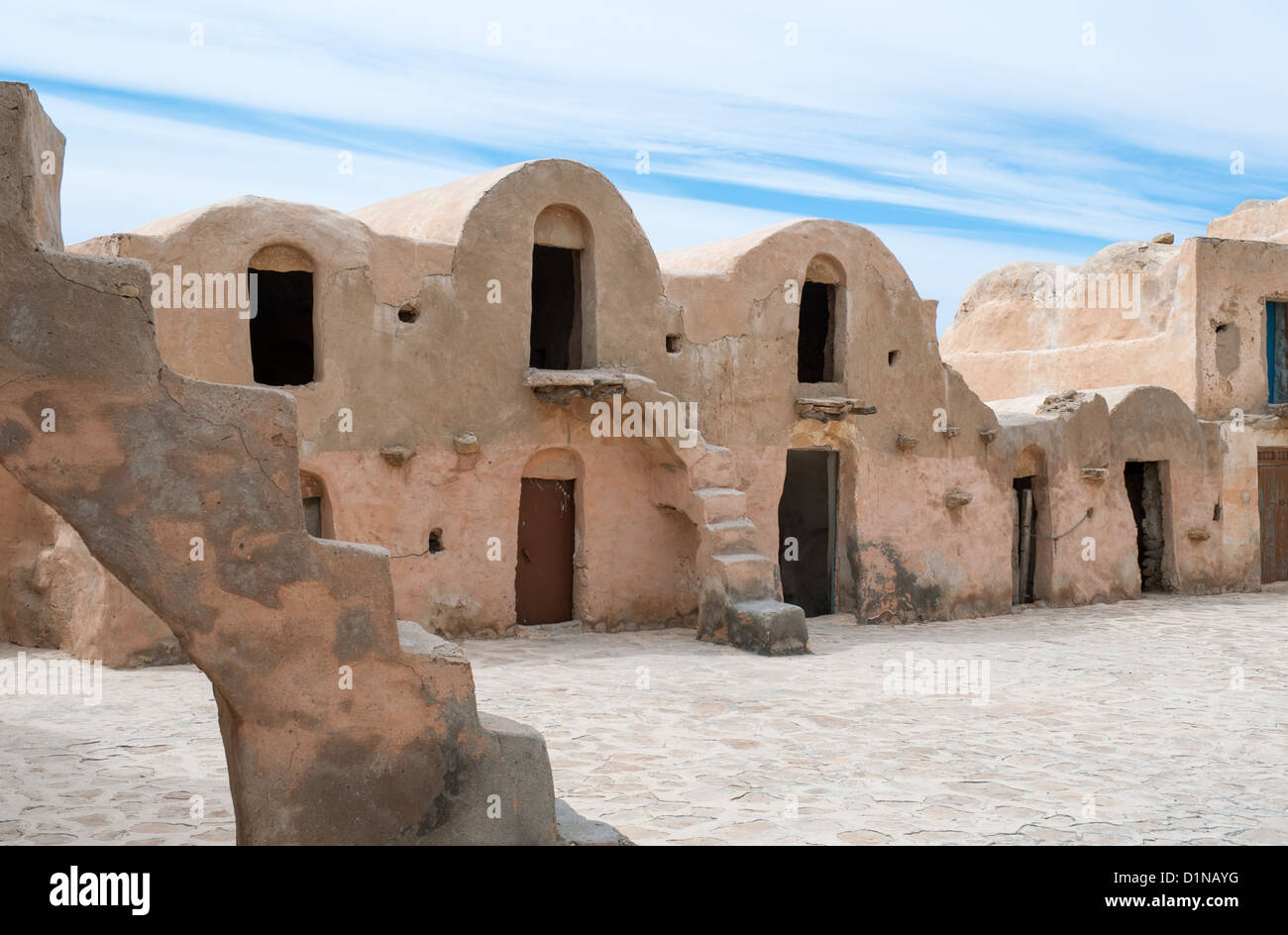 South of Tunisia, Tataouine,the Ksar Ouled Soltane,ancient berber ...