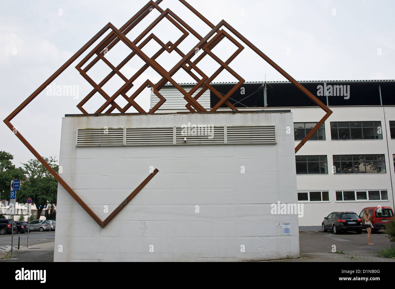 Public sculpture, Bottrop, Germany Stock Photo - Alamy