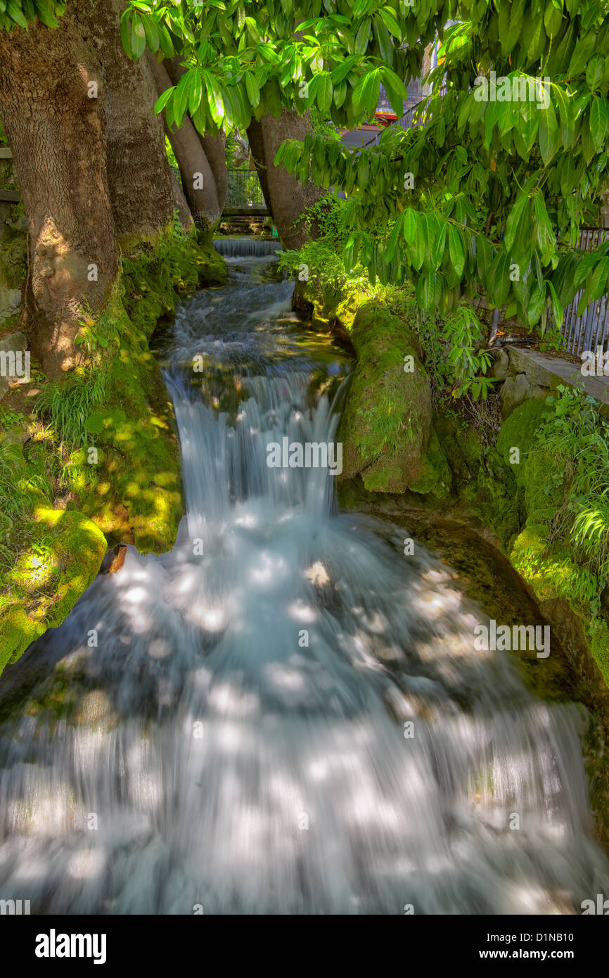 Waterfall in Edessa, city of waterfalls, Greece Stock Photo - Alamy