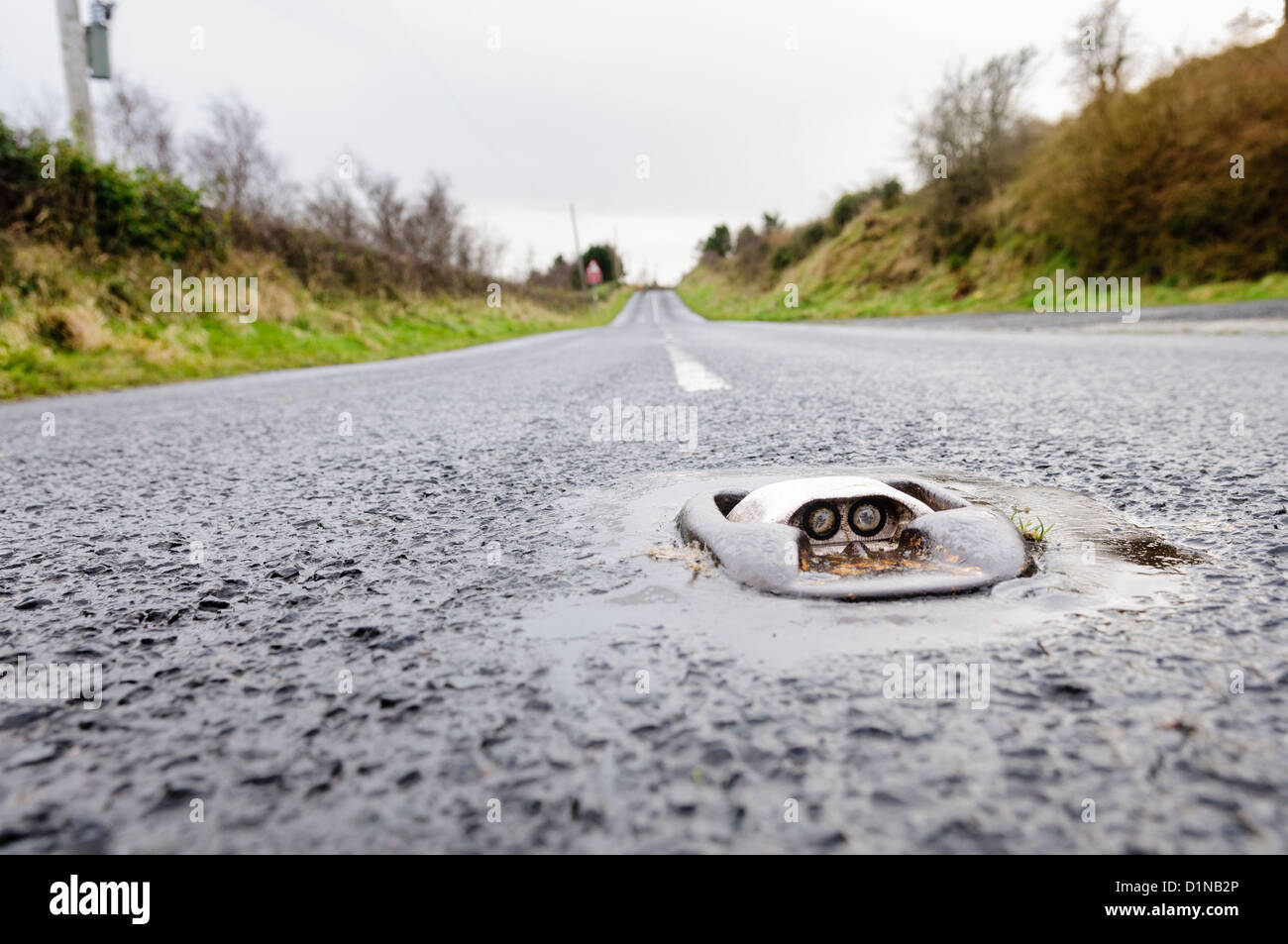 Percy shaw cats eyes hi-res stock photography and images - Alamy