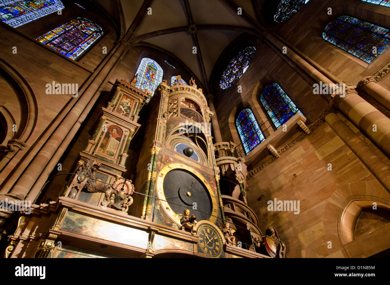 Astronomical clock strasbourg cathedral hi-res stock photography and ...