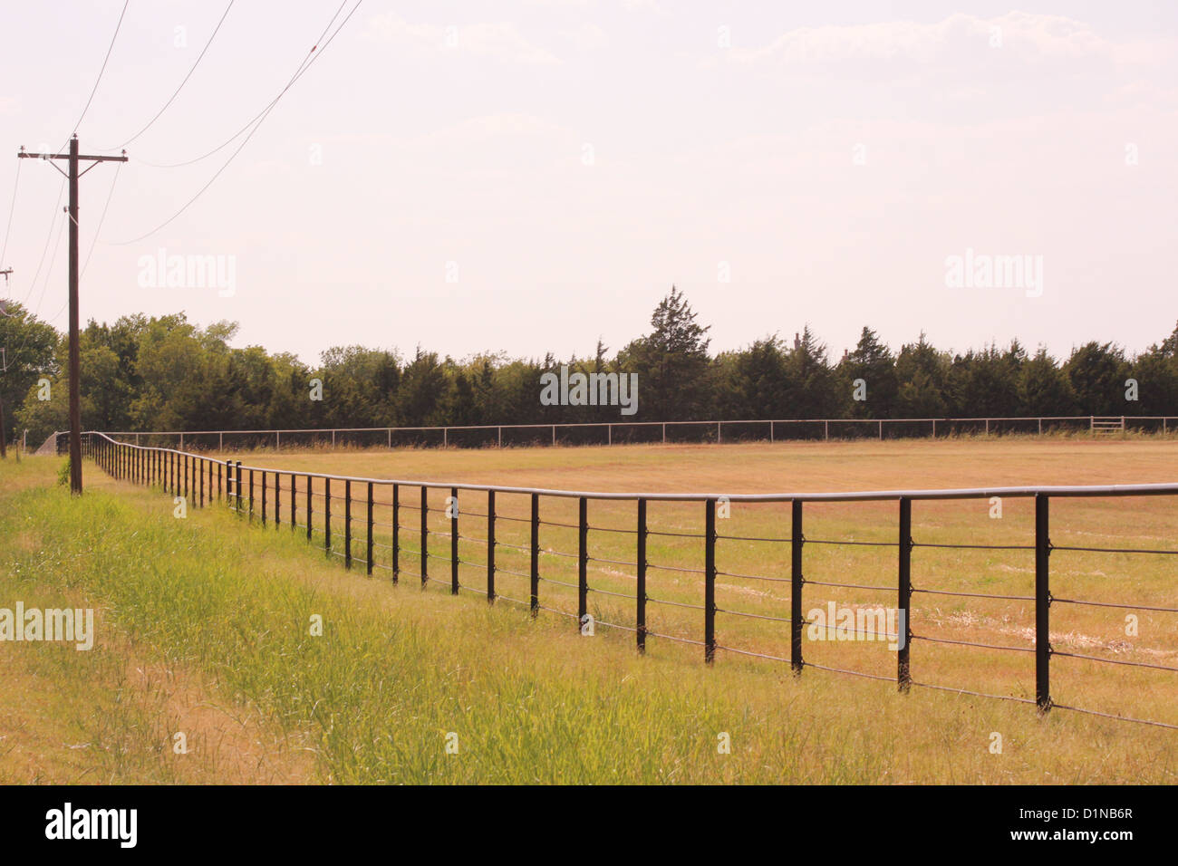 Country fence hi-res stock photography and images - Alamy