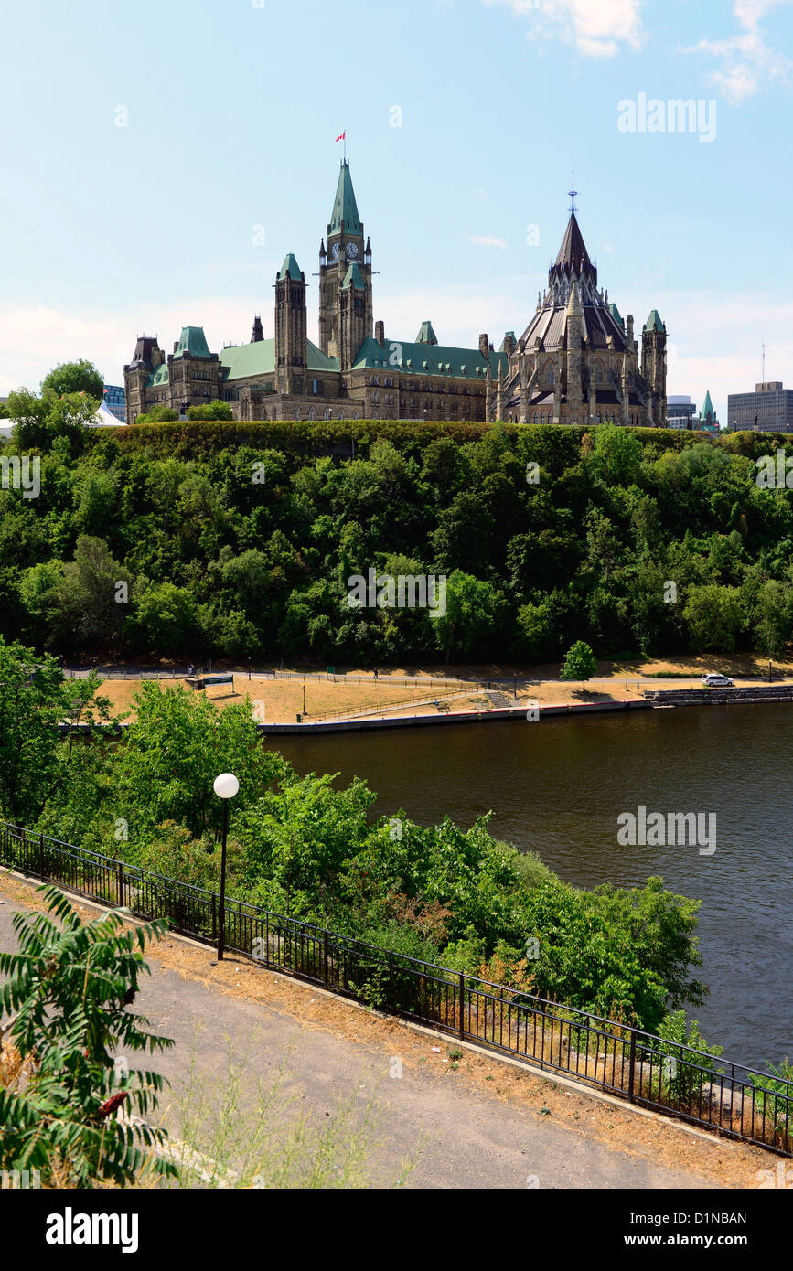 Parliament Hill Peace Tower Ottawa Ontario Canada National Capital City ...