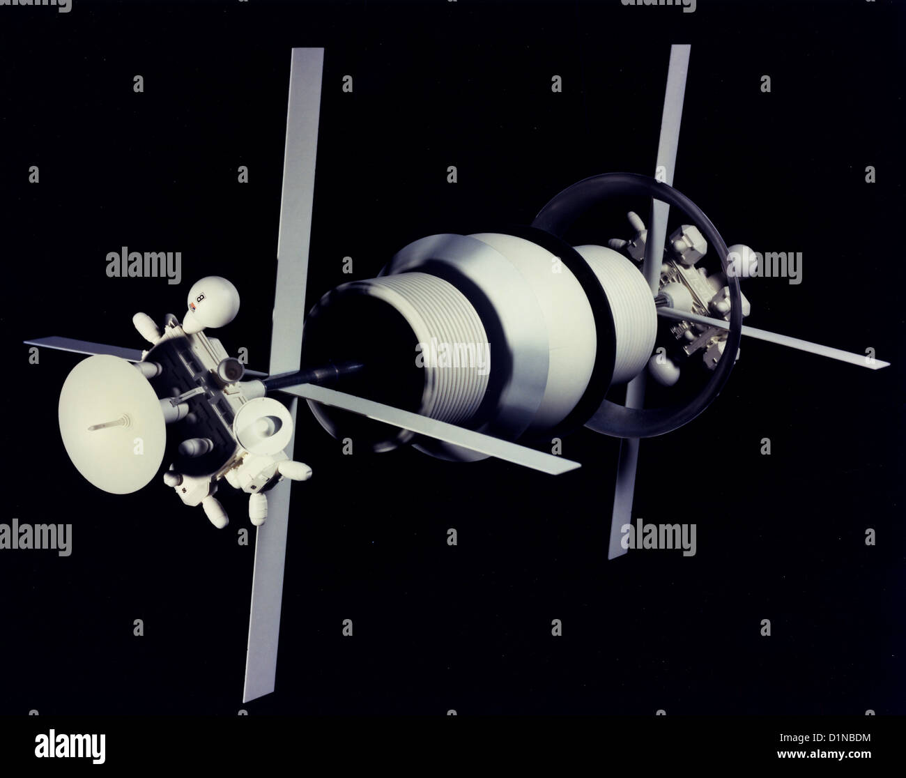 Space Colony Art from the 1970s, specifically Bernal Spheres ...