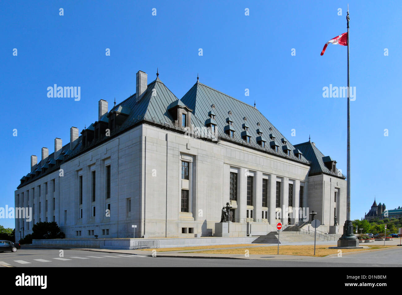 Supreme Court Ottawa Ontario Canada National Capital City Stock Photo ...