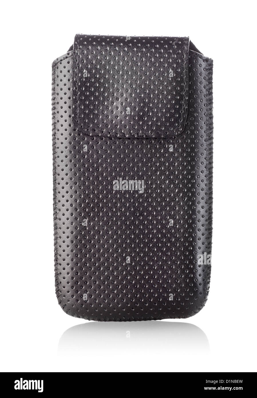 Case for mobile phone isolated on white background Stock Photo - Alamy