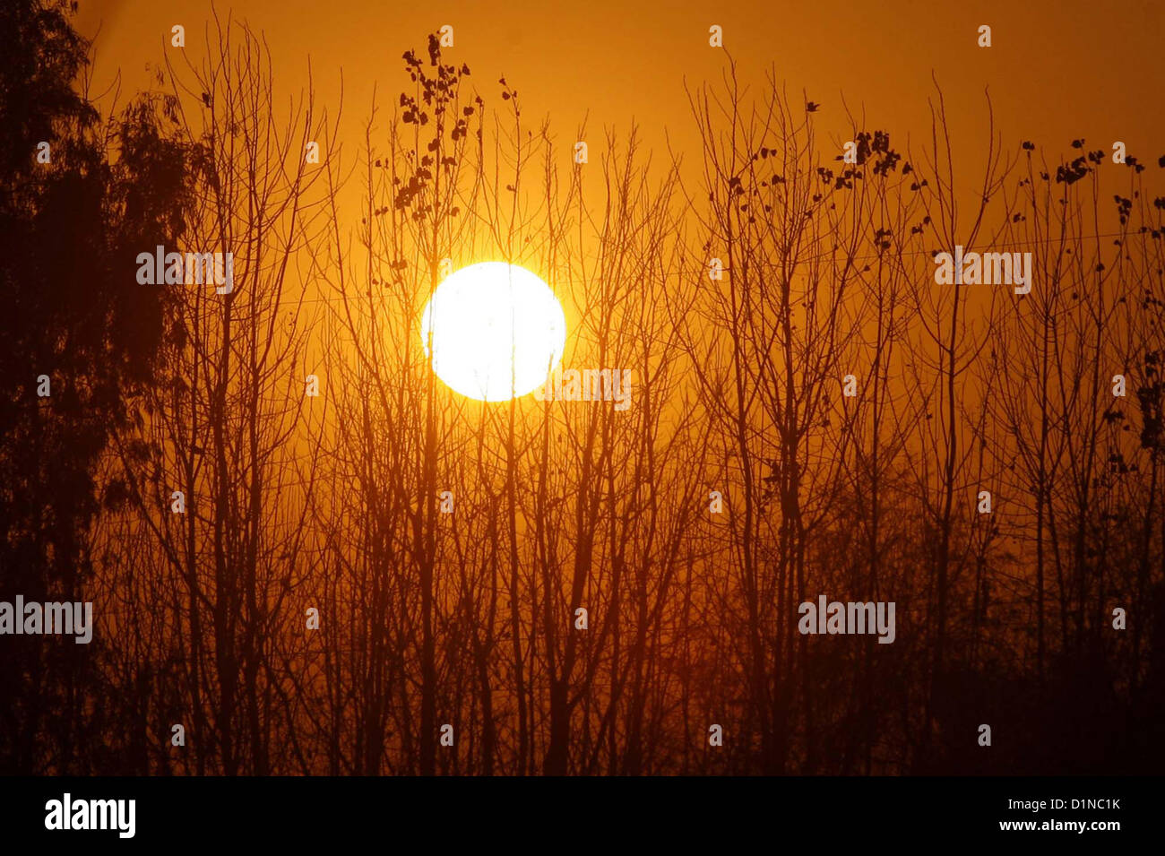 A beautiful view of last sunset of 2012 captured in Peshawar on Monday ...