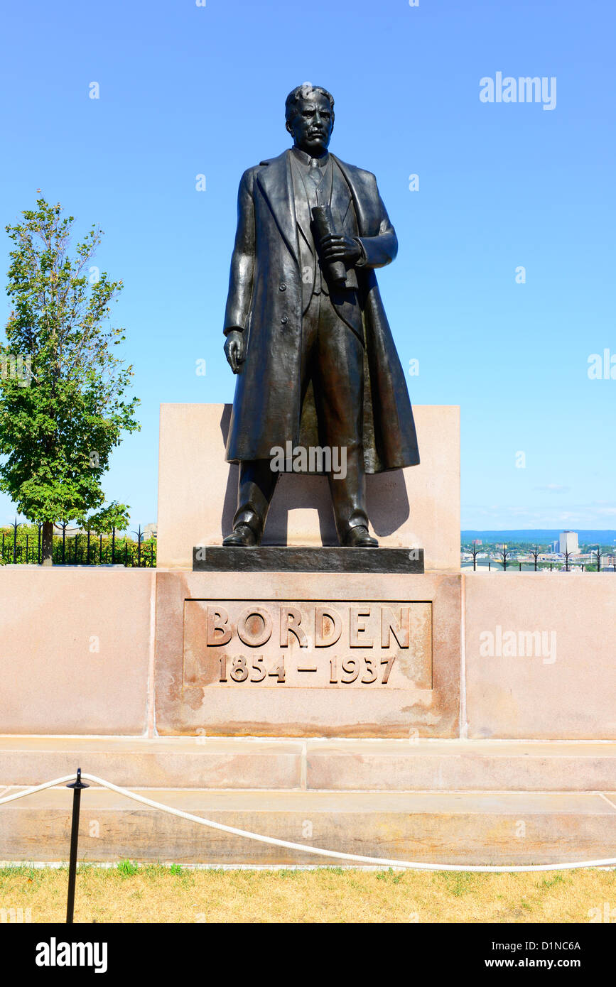 Monument of Robert Borden Ottawa Ontario Canada National Capital City ...