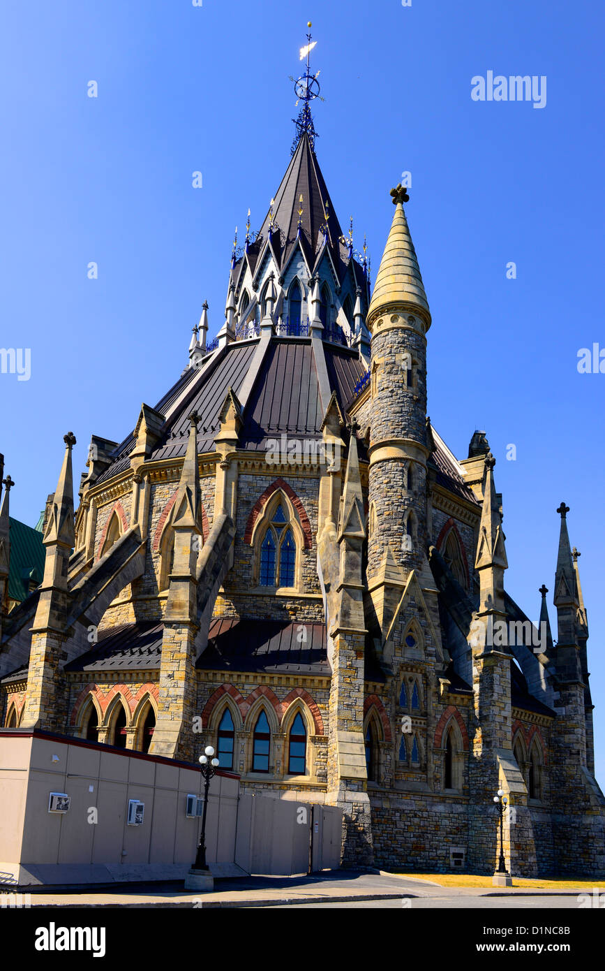 Library of Parliment Ottawa Ontario Canada National Capital City Stock ...