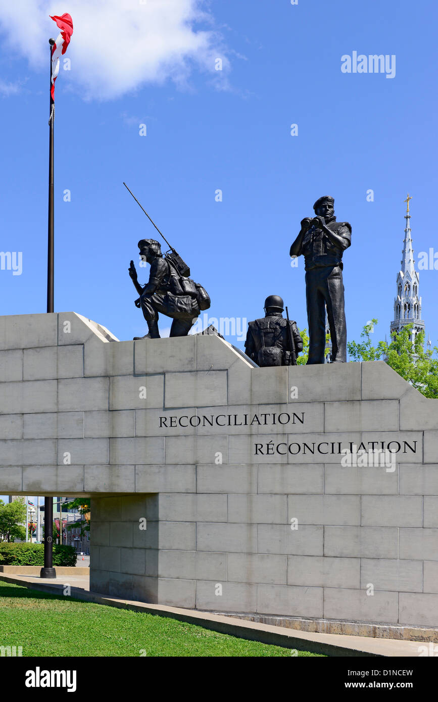 Reconciliation Peacekeeping Monument Ottawa Ontario Canada National ...