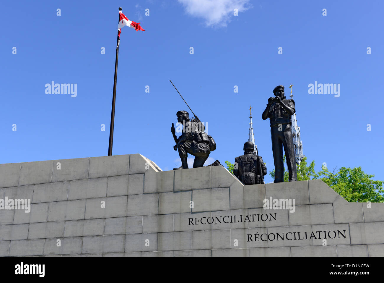 Reconciliation Peacekeeping Monument Ottawa Ontario Canada National ...