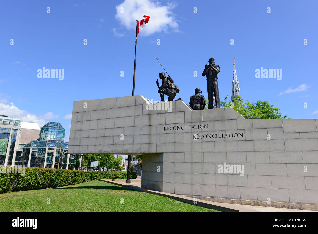Reconciliation Peacekeeping Monument Ottawa Ontario Canada National ...