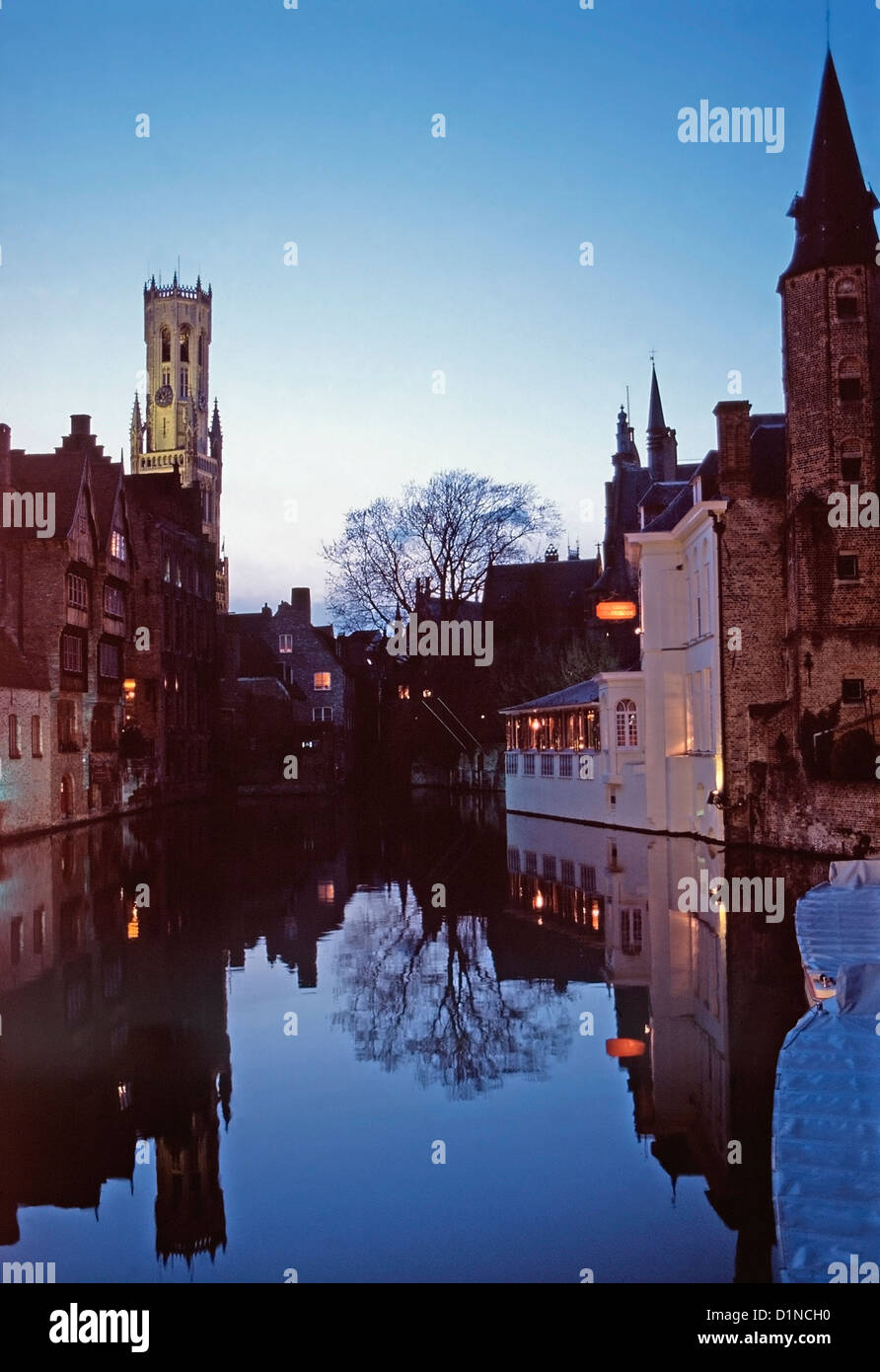 Brugge sunset hi-res stock photography and images - Alamy