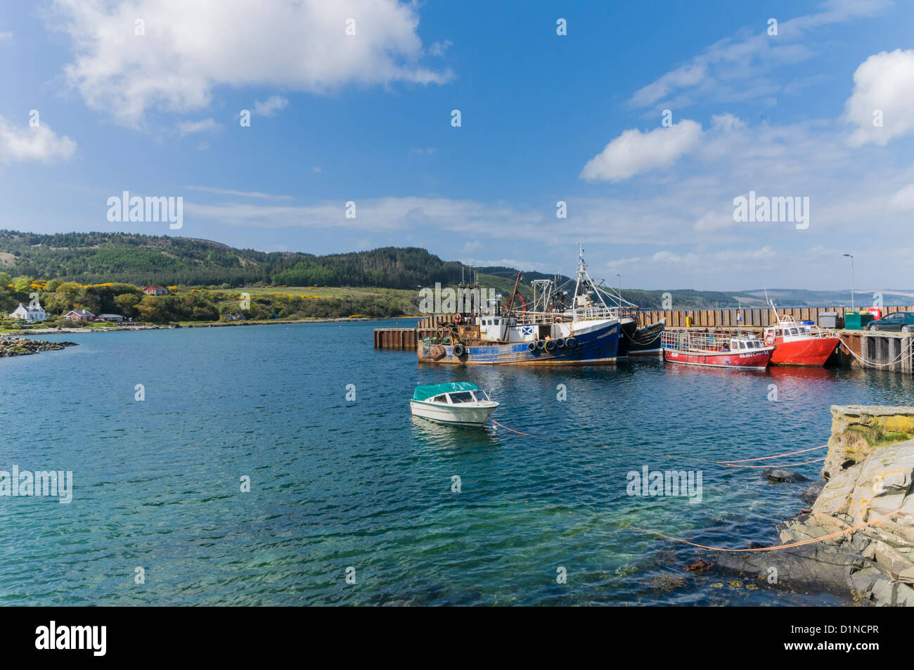 Carradale harbour hi-res stock photography and images - Alamy