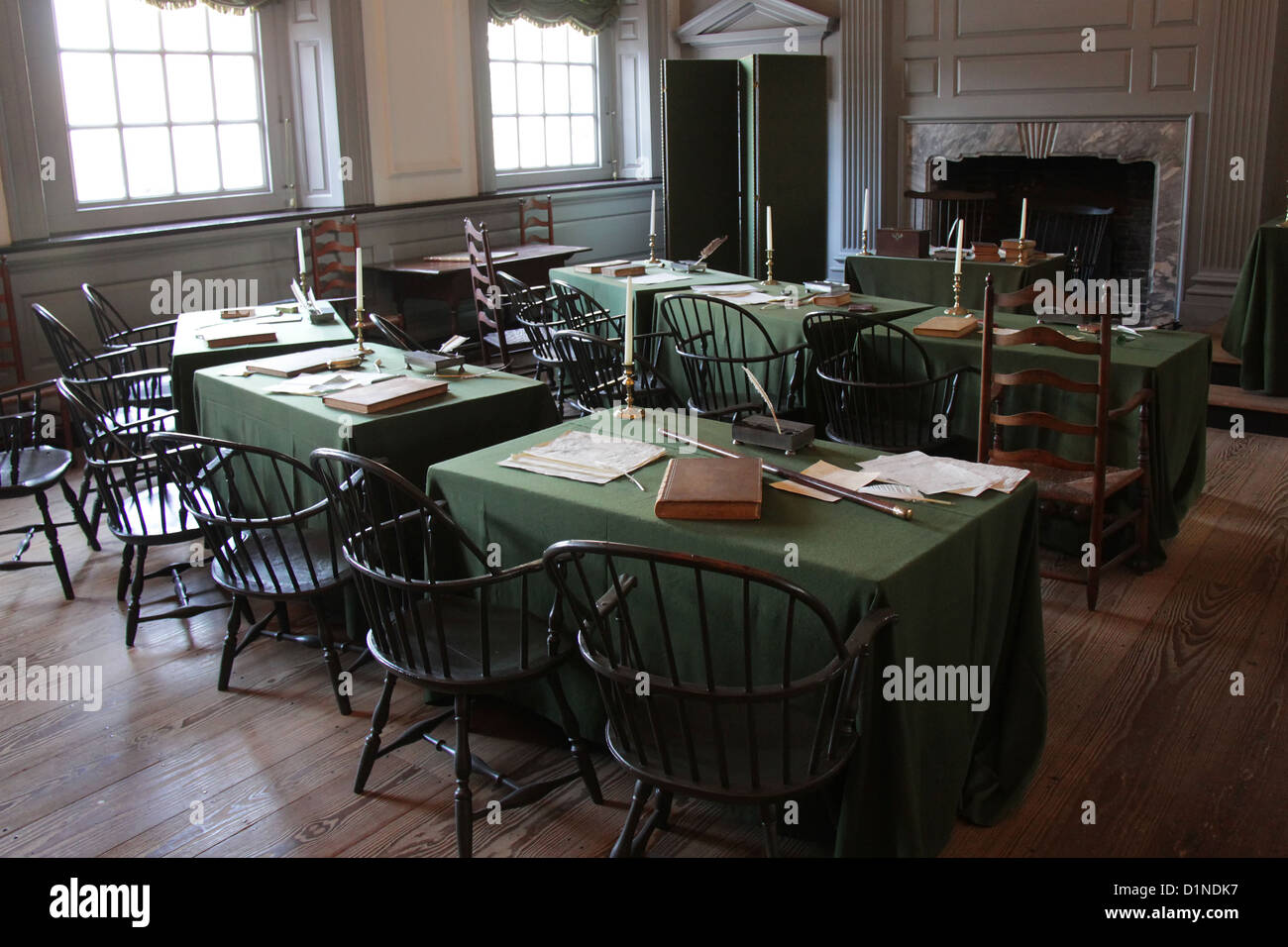 Independence hall interior hi-res stock photography and images - Alamy