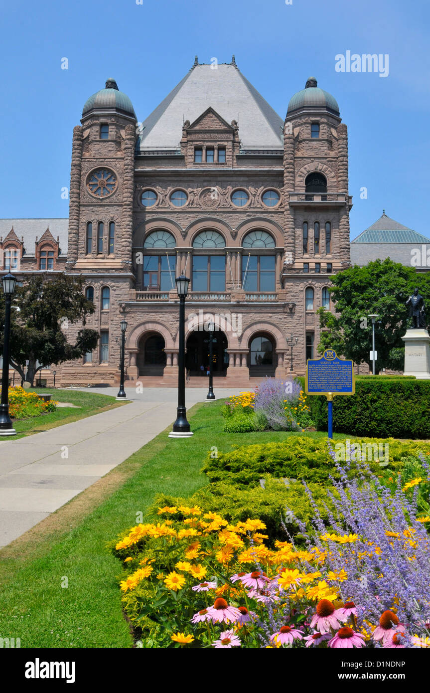 Legislative Assembly Queen's Park Toronto Ontario Canada Capital City ...
