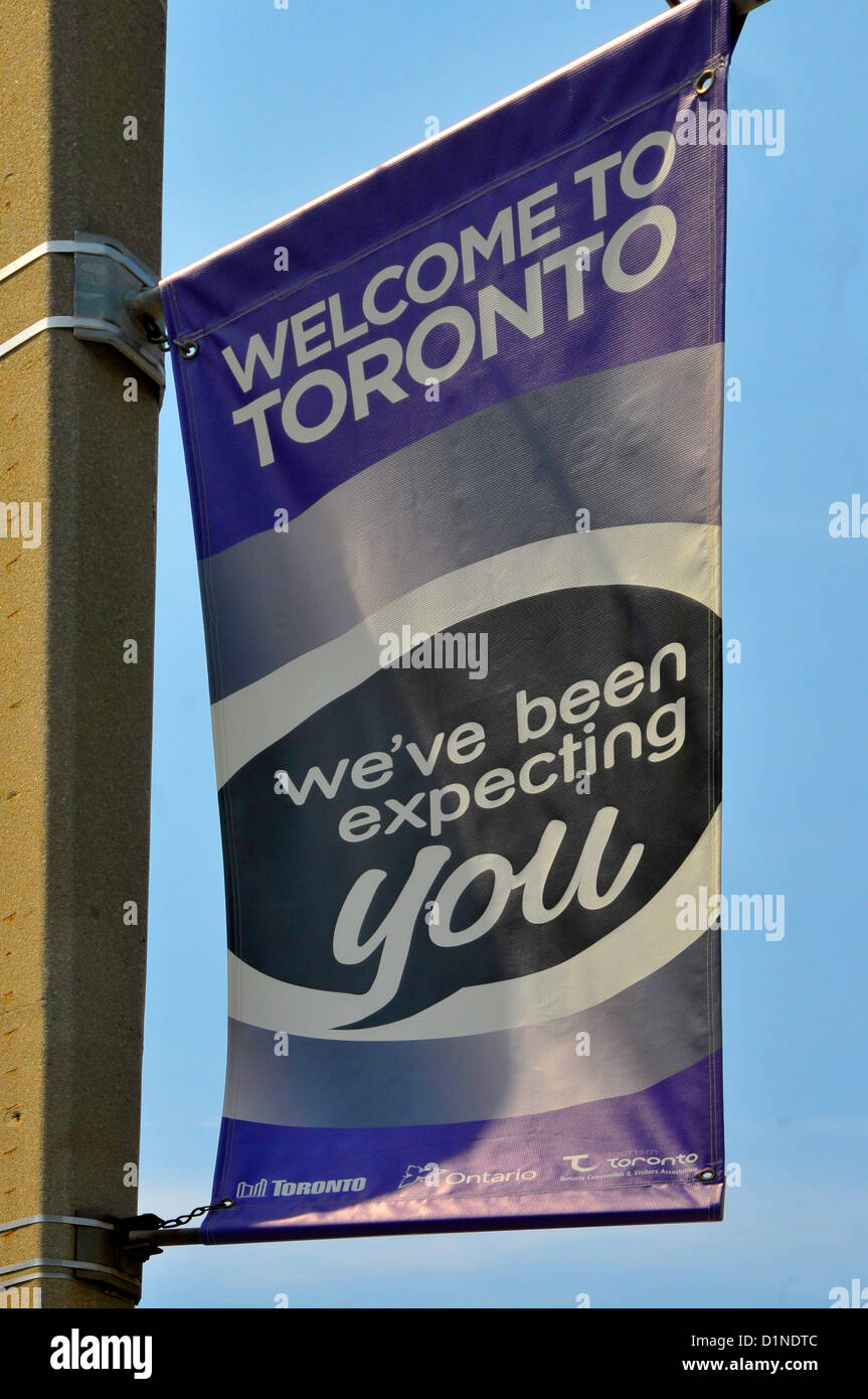 Welcome Toronto Sign High Resolution Stock Photography and Images - Alamy