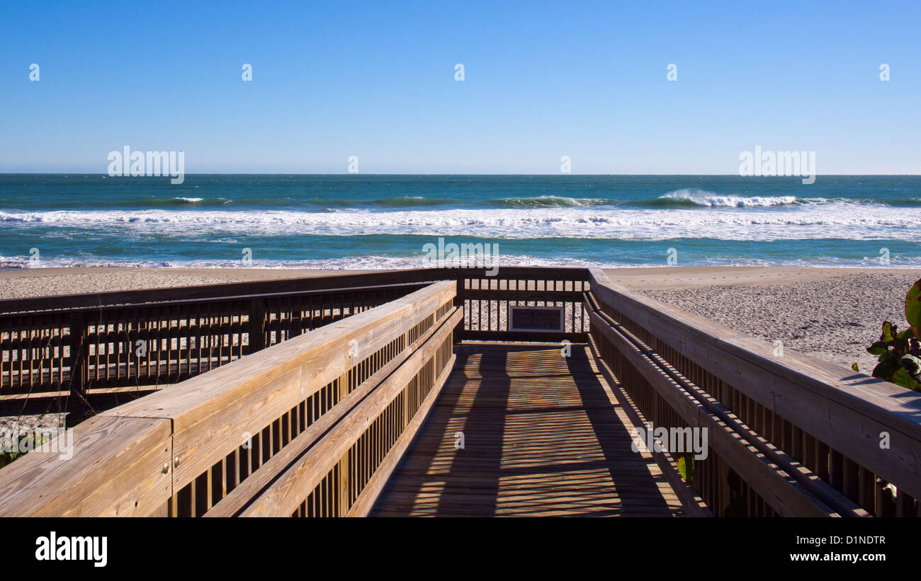 Melbourne Beach in Brevard County on the East Coast of Central Florida ...