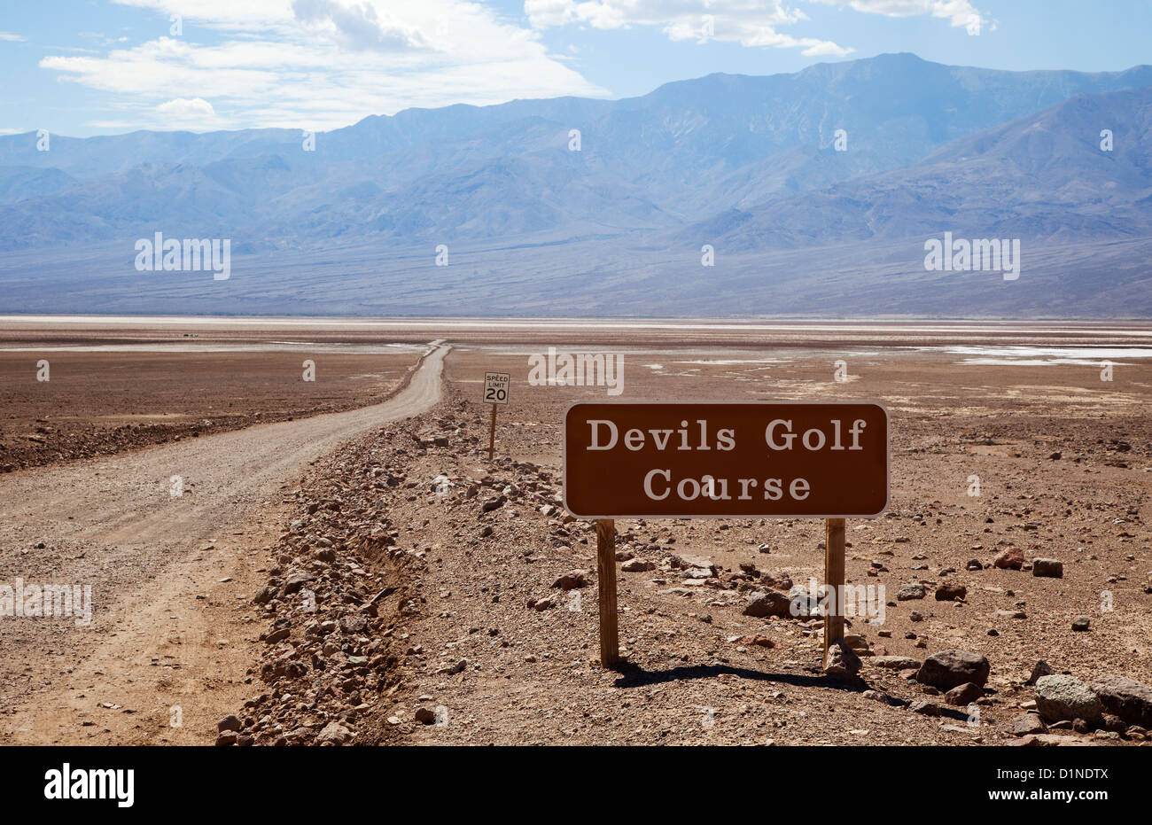 The Devil's Golf Course in Death Valley NP, USA Stock Photo - Alamy