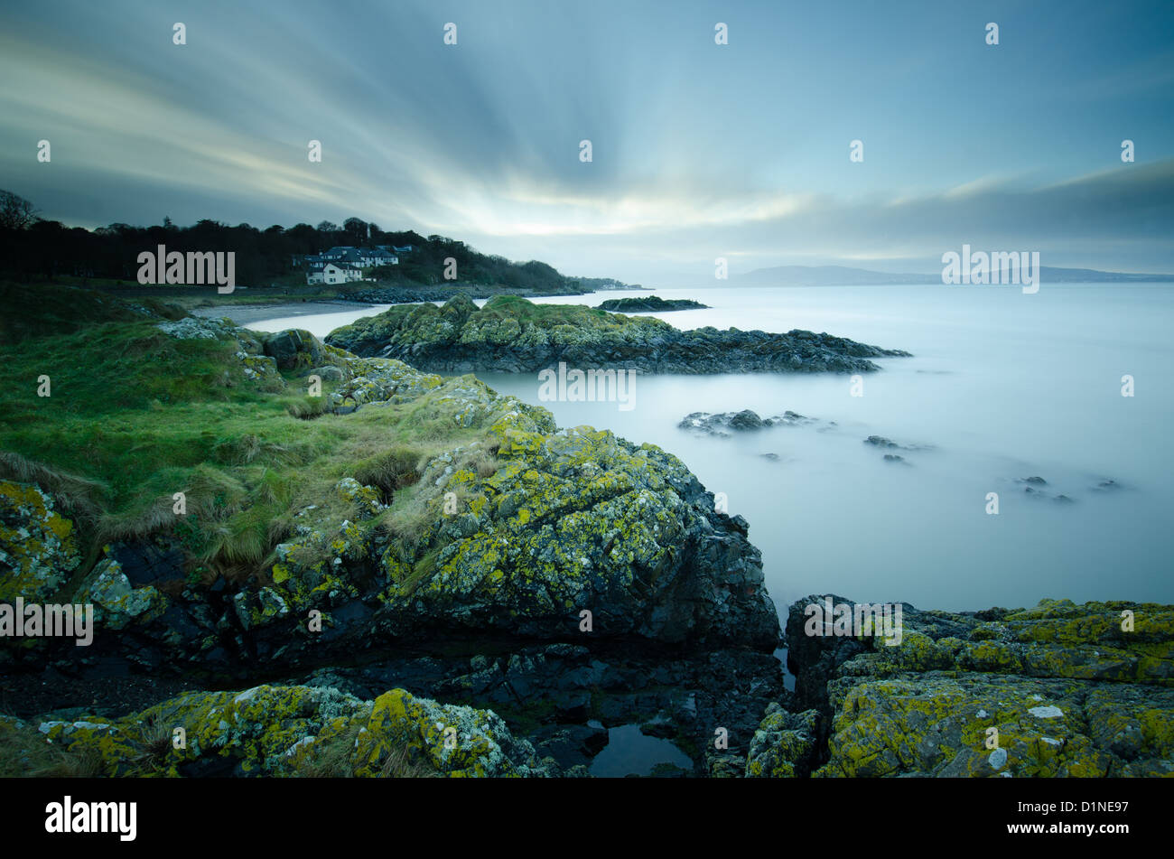 Belfast Lough from Cultra Stock Photo - Alamy