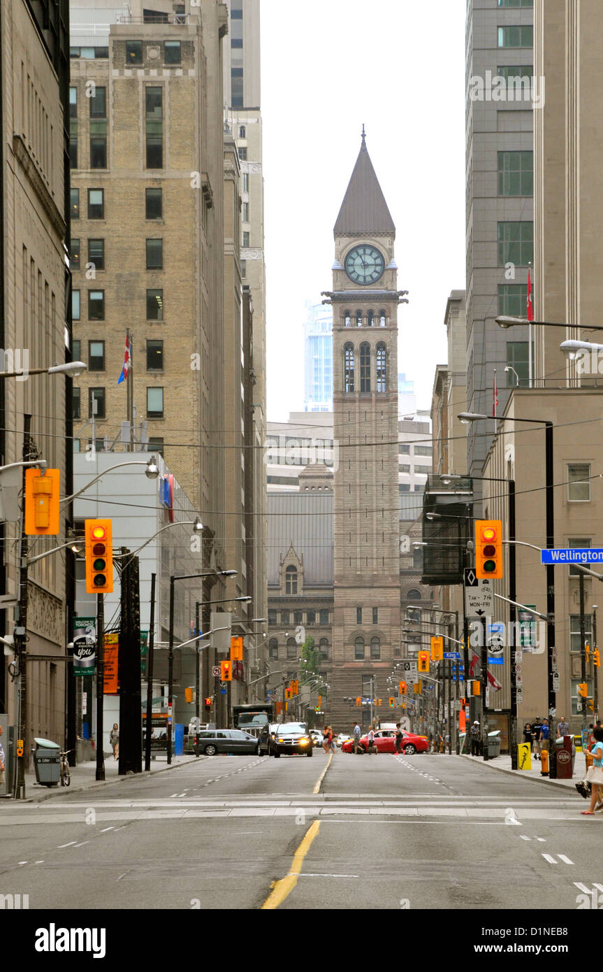 Downtown city life Toronto Ontario Canada Stock Photo - Alamy
