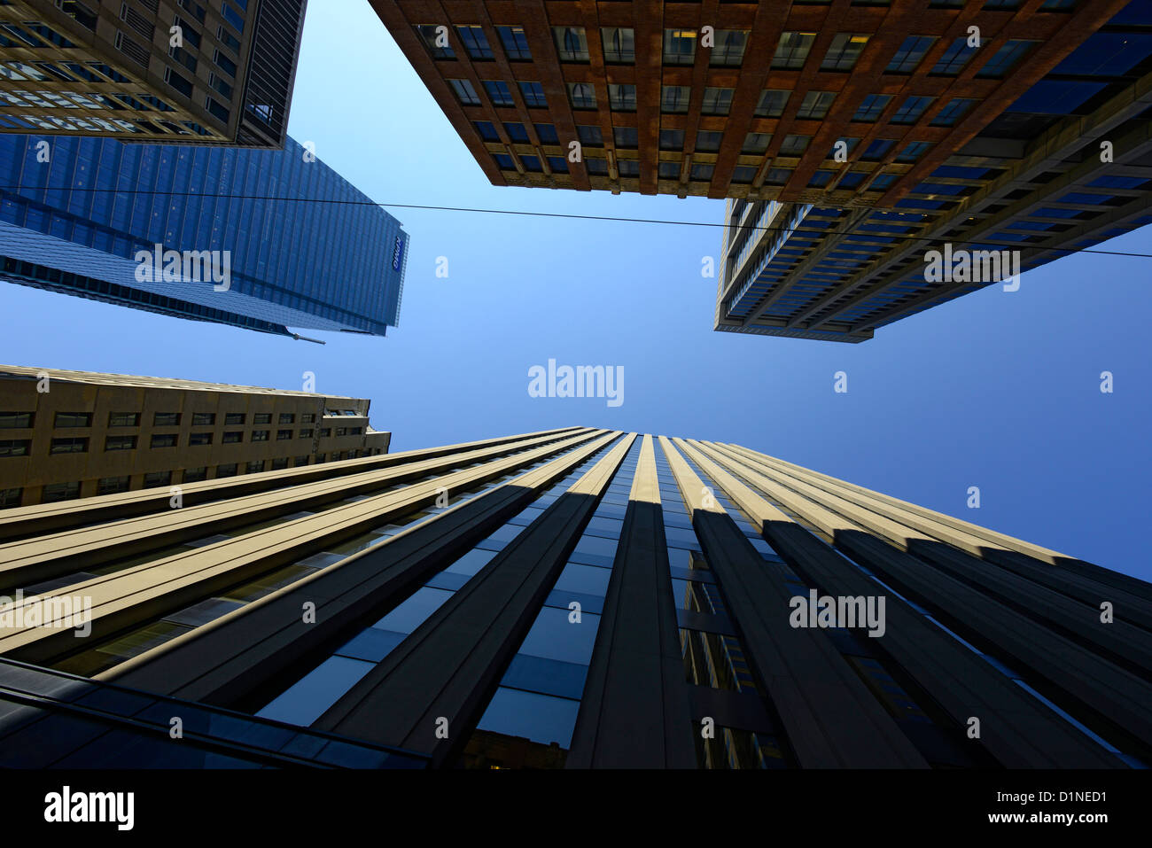 Downtown city life Toronto Ontario Canada Stock Photo - Alamy