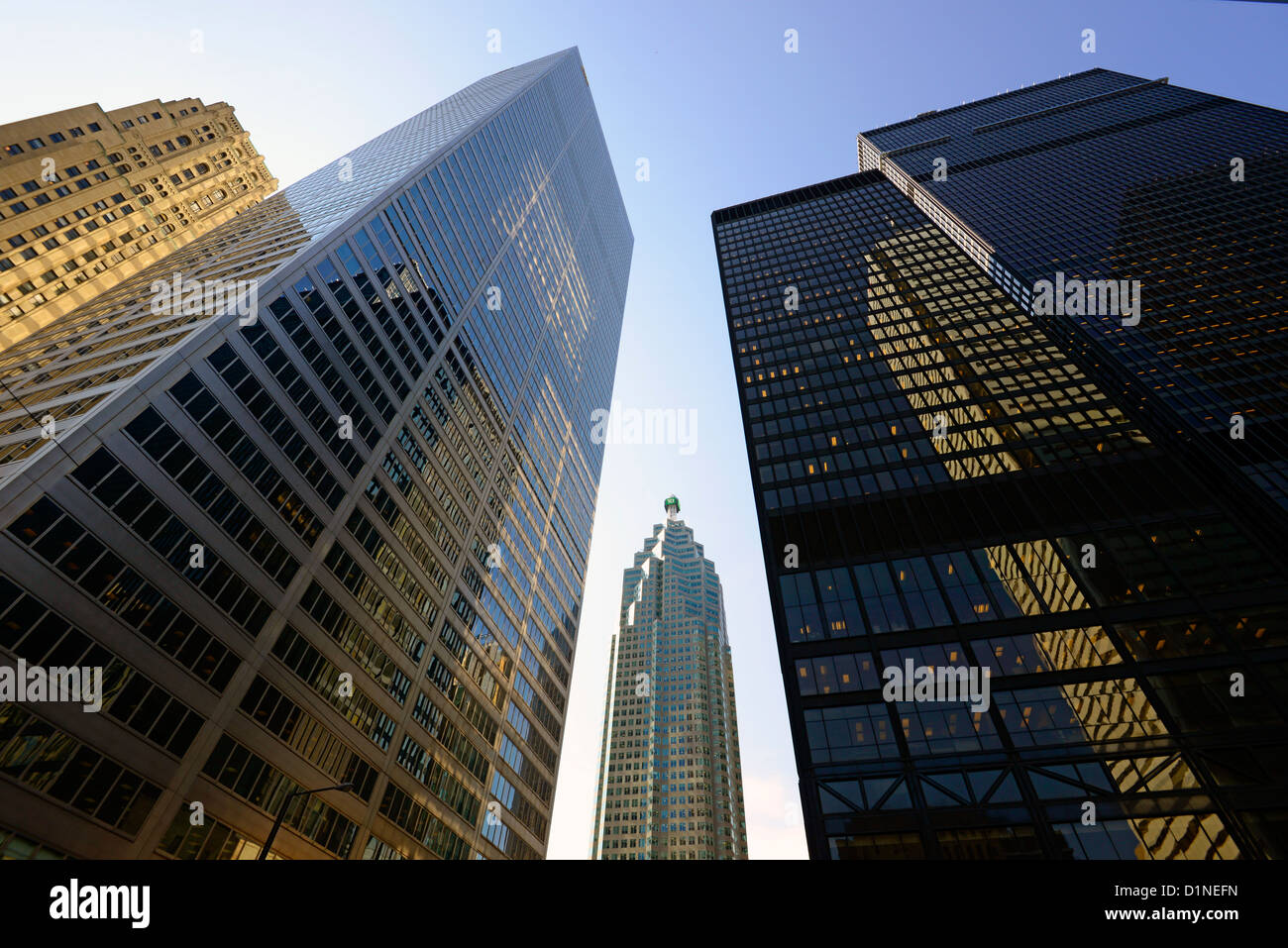 Downtown city life Toronto Ontario Canada Stock Photo - Alamy